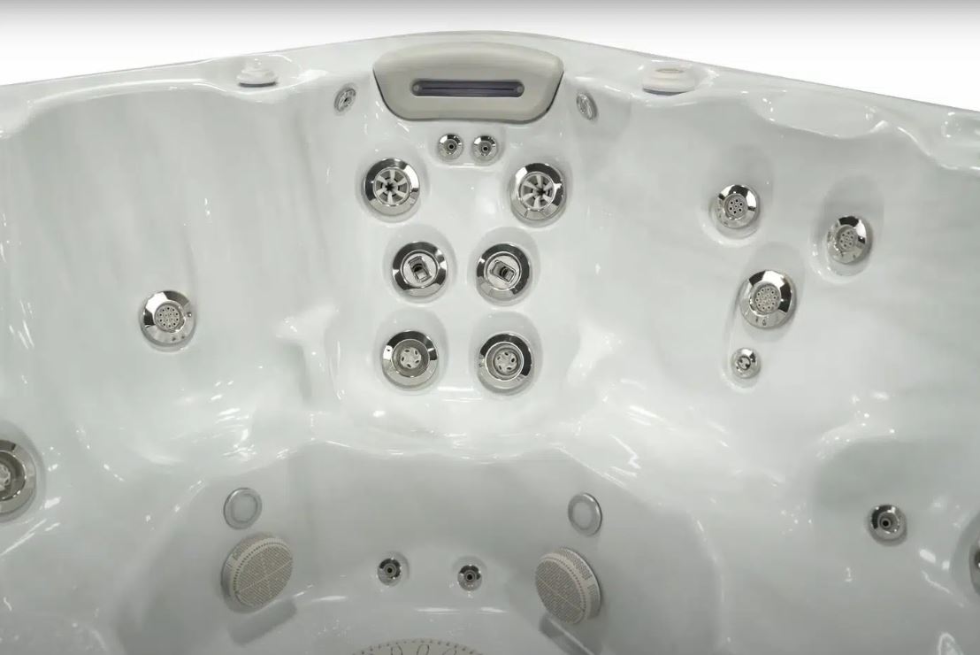 Hydropool Signature 655 Hot Tub - GOLD – TAKE Wellness / Hydropool