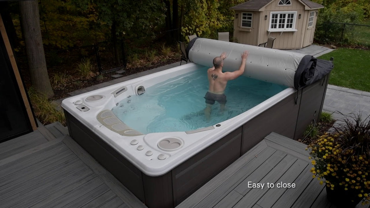 19EX Rollaway Swim Spa Cover – TAKE Wellness / Hydropool